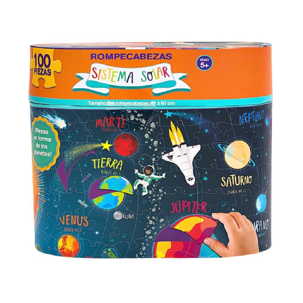 Rompecabezas Del Espacio Gigante 100 Piezas