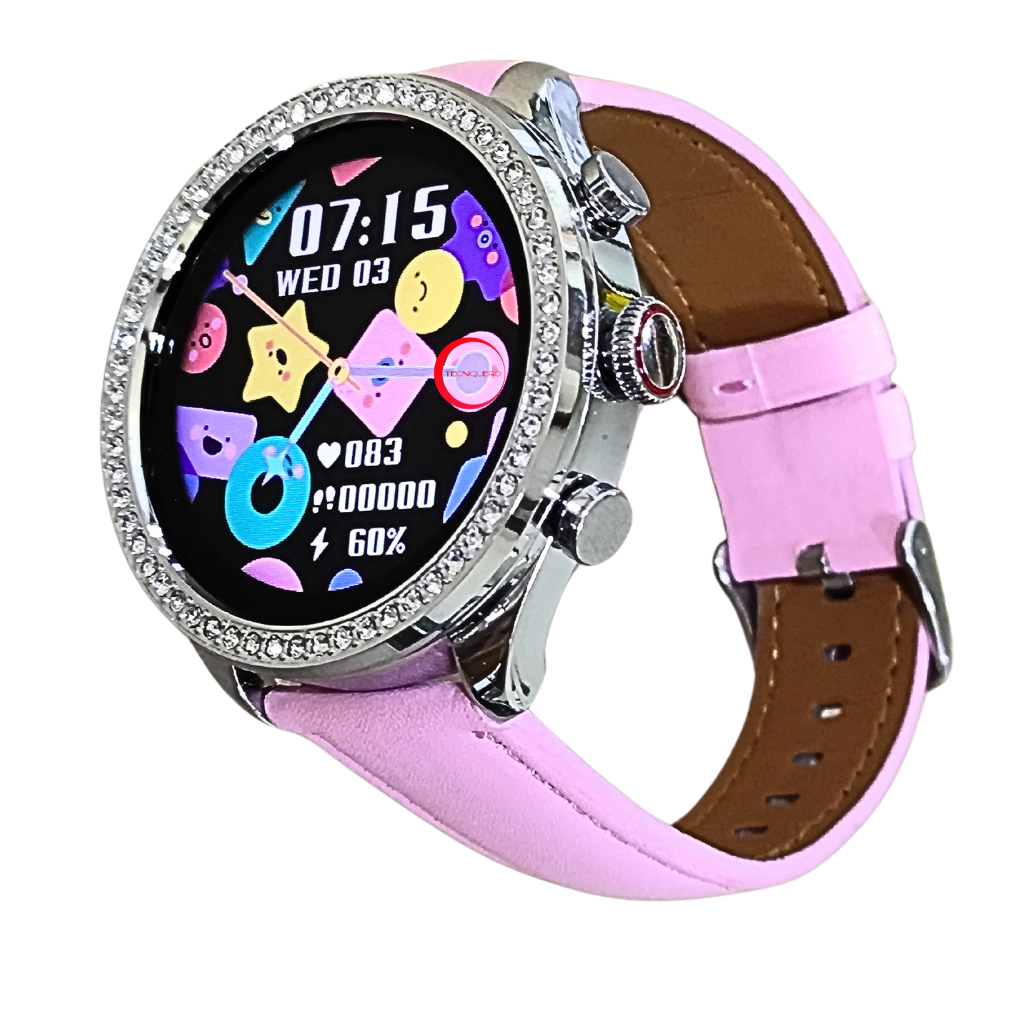 Smartwatch Bossney Ws Gs83 Rosa Elegancia Y Tecnología Salud, Llamadas ...