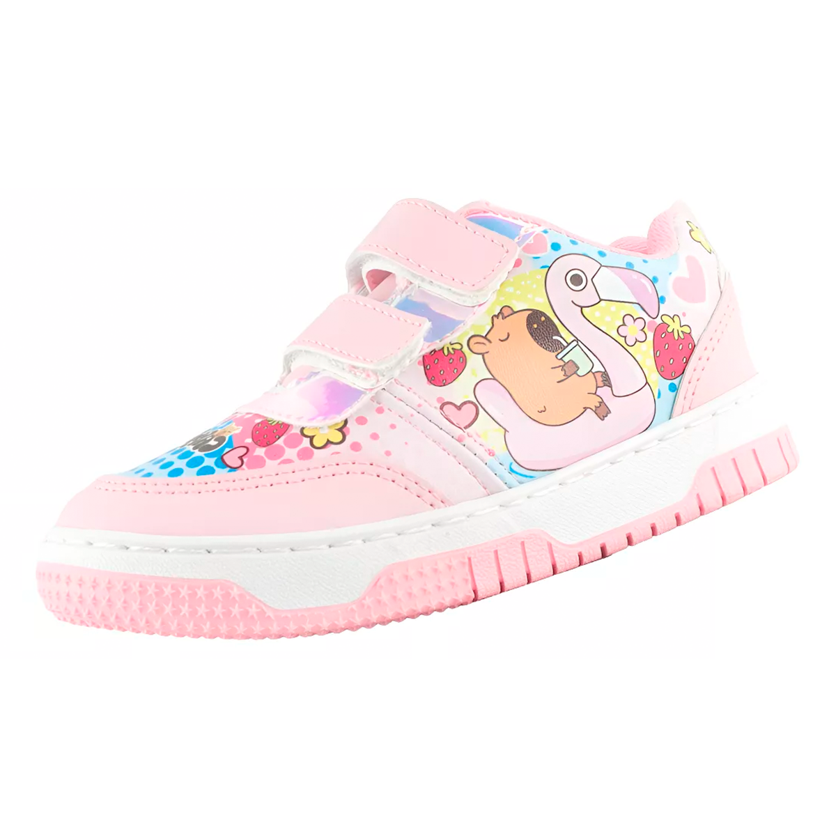 Tenis Capibara Carpicho Niña Moda Cosidos Cómodos 310-A-RSC