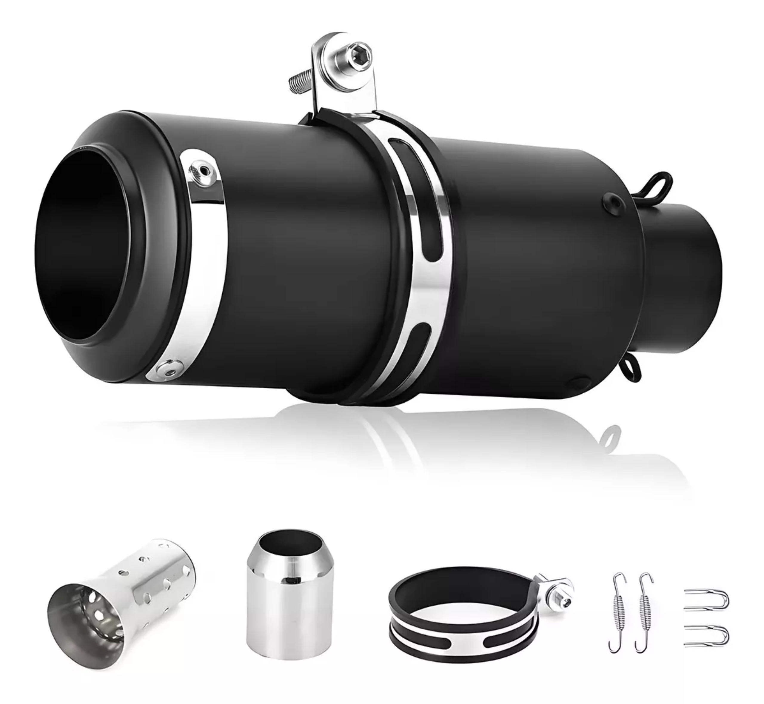 Escape Silenciador Para Moto Deportivo Universal 38-51mm