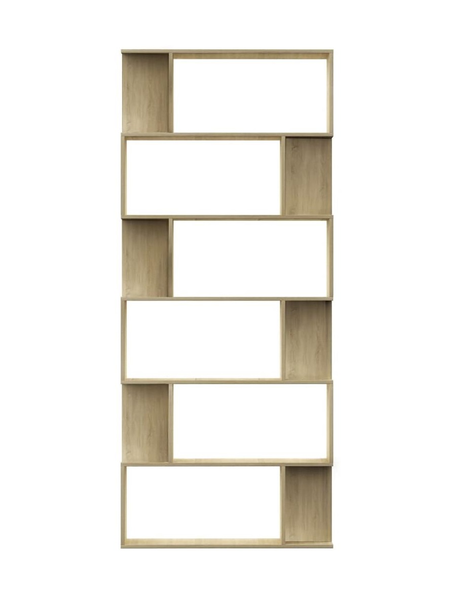 Librero alto 6 módulos Mérida