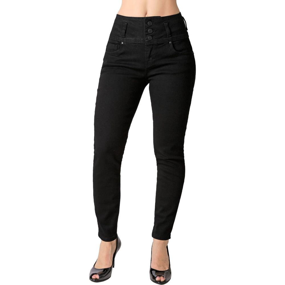 Jeans Mujer Moda Skinny Negro Furor Cartagena 62106828
