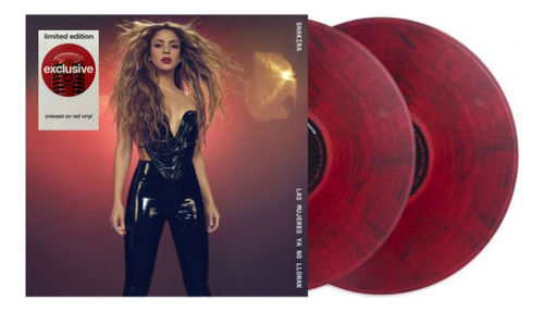 Shakira Las Mujeres Ya No Lloran Red Exclusive 2 Lp Vinyl