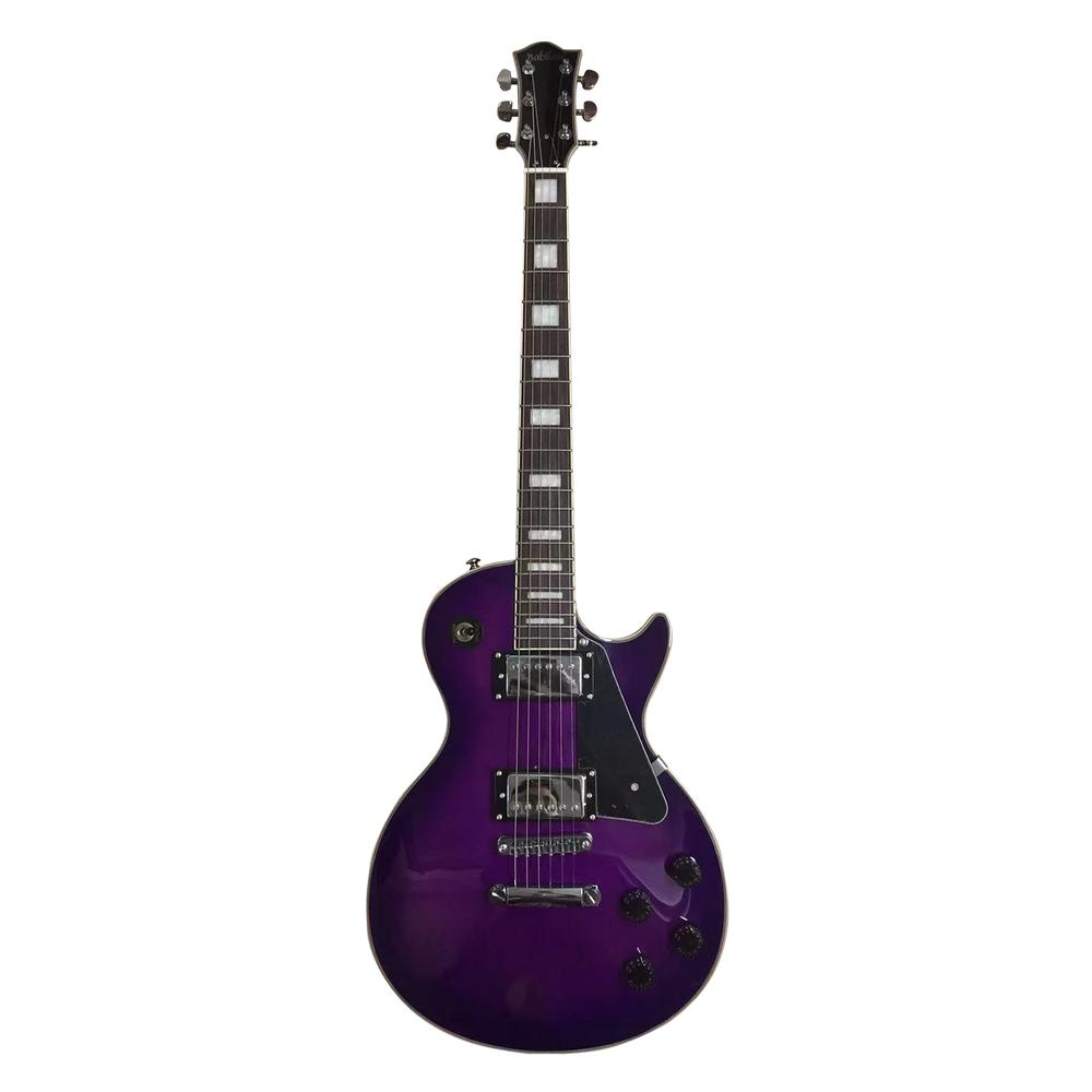 Guitarra Eléctrica Serie Unique Color Púrpura con Estuche COSMOS II-PL ...