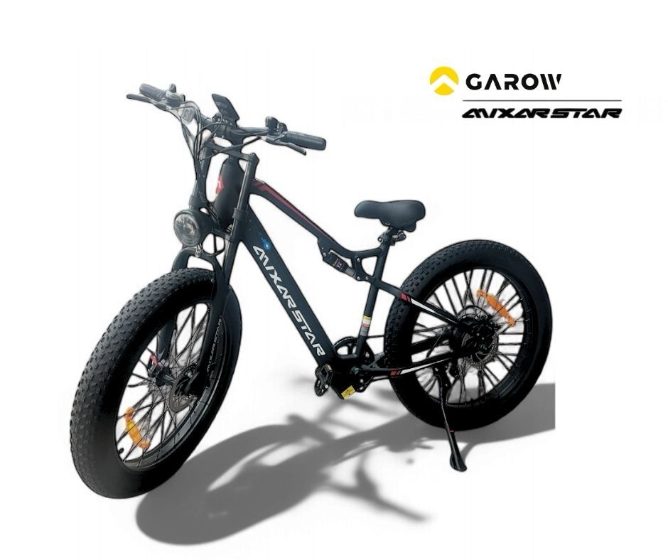 Bicicleta Eléctrica Garow MX19 – Motor de 500W, Velocidad de hasta 32 ...
