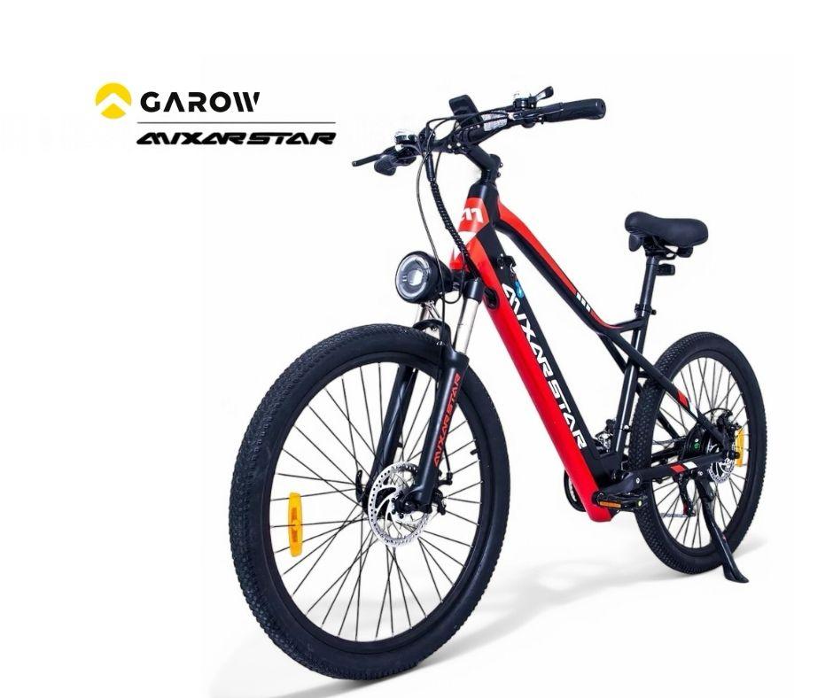 Bicicleta Eléctrica Garow MX17 – Motor de 500W, Velocidad de hasta 32 ...