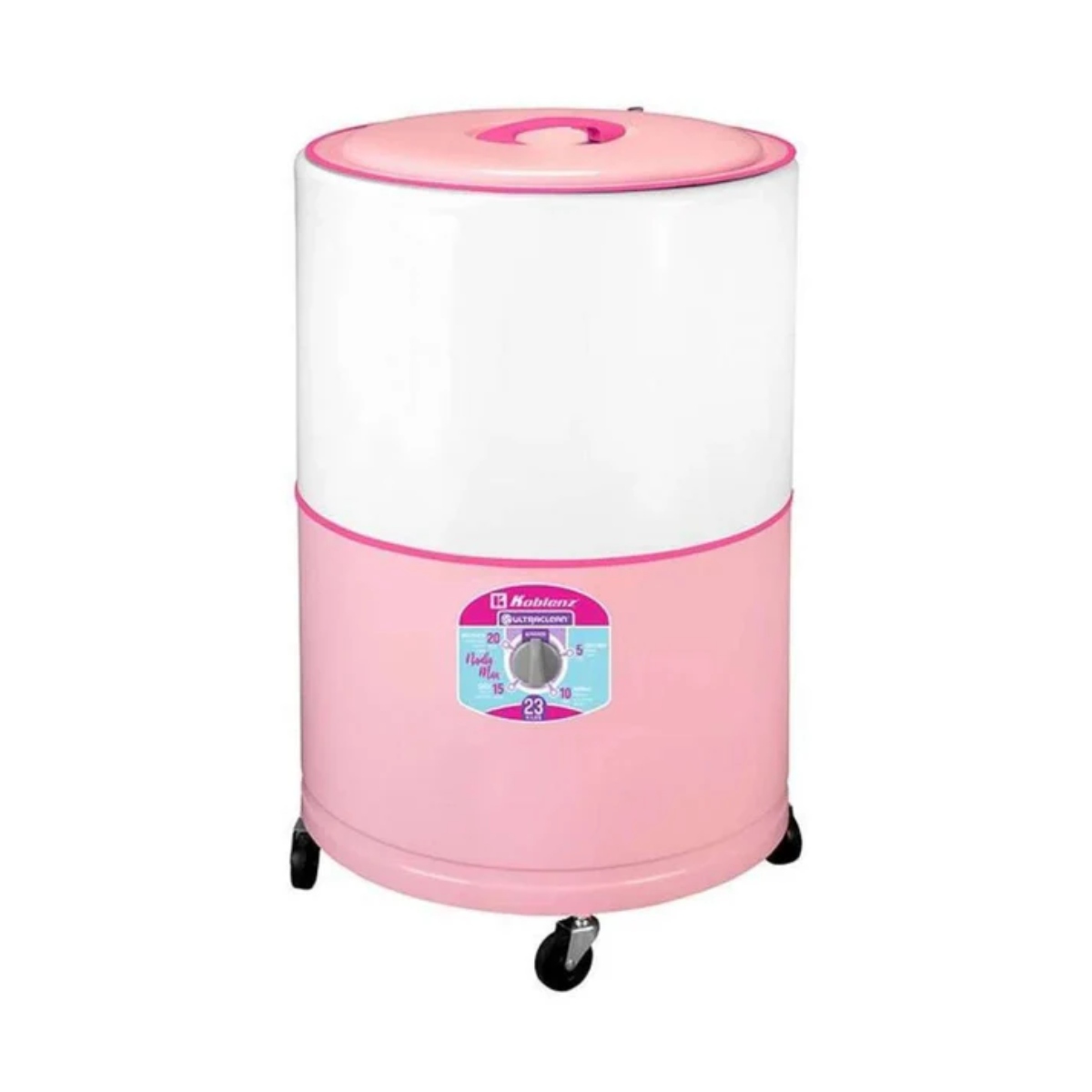 Lavadora Redonda Koblenz LRK-2311A Nadia 23KG Blanco/ Rosa SYP-Y*