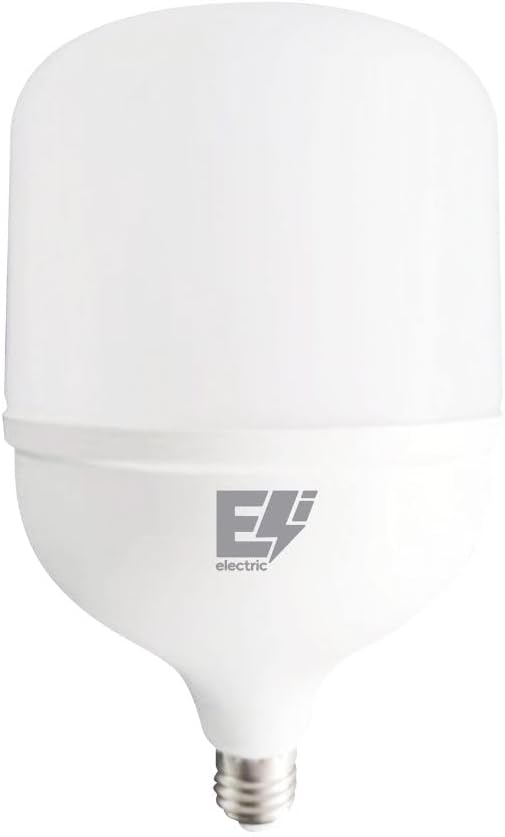 ELECTRI Foco LED Tipo T 30W Modelo FT100-3065, Luz Blanca Fría 6500K, 2400 Lúmenes, Ahorro de ...
