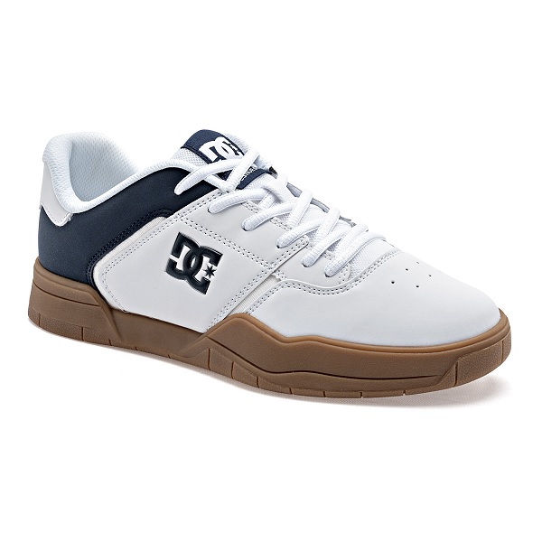 Tenis DC Shoes Central Blanco/marino Hombre Tallas #25 al #29