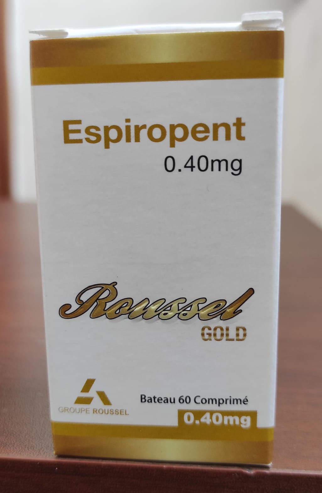 ESPIROPENT - Clenbuterol - Oral - 0.40mg/tab 60 tabletas - Roussel Gold ...