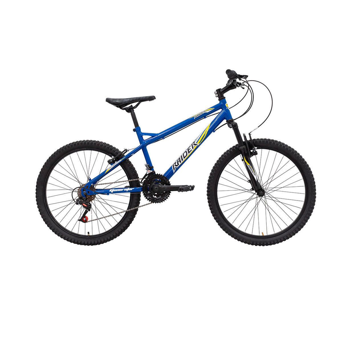Bicicleta Raider Generator Rodada 24 Azul