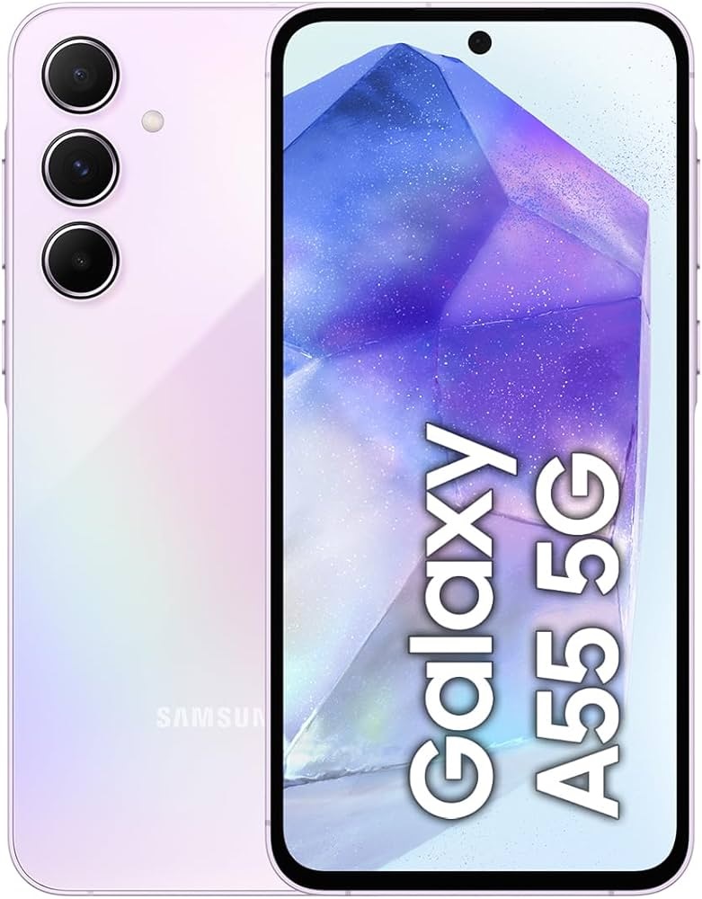 Samsung Galaxy A55 5G 256Gb 12Ram Color Lila Nuevo Libre