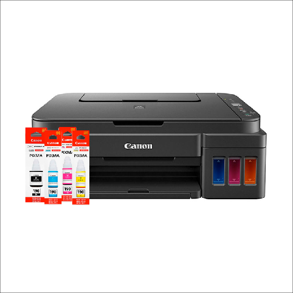 MULTIFUNCIONAL CANON G2110 COLOR + KIT DE TINTA CANON GI-190 70 ML