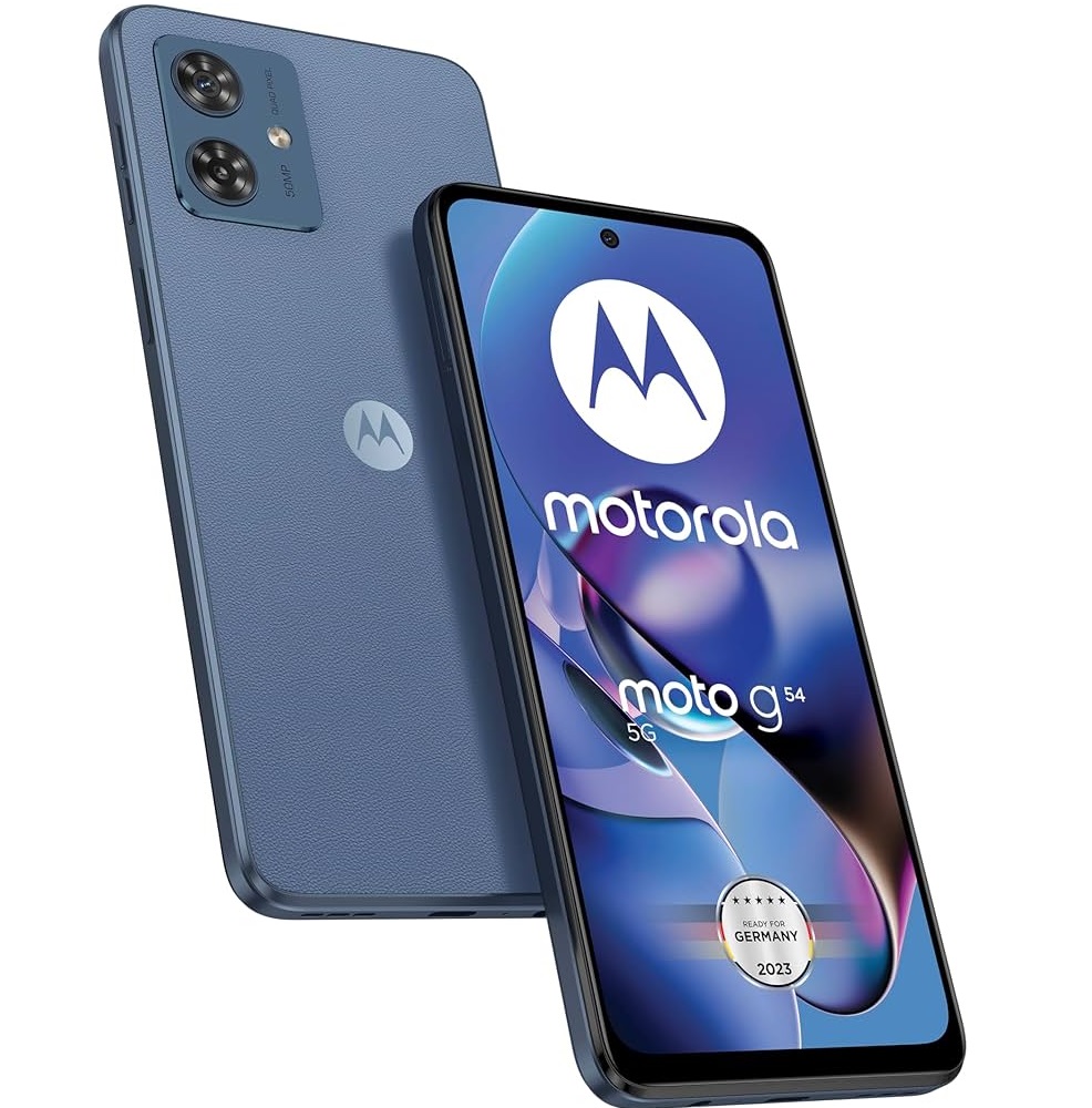 Motorola G54 5G 256Gb 8Ram Color Azul Nuevo Libre