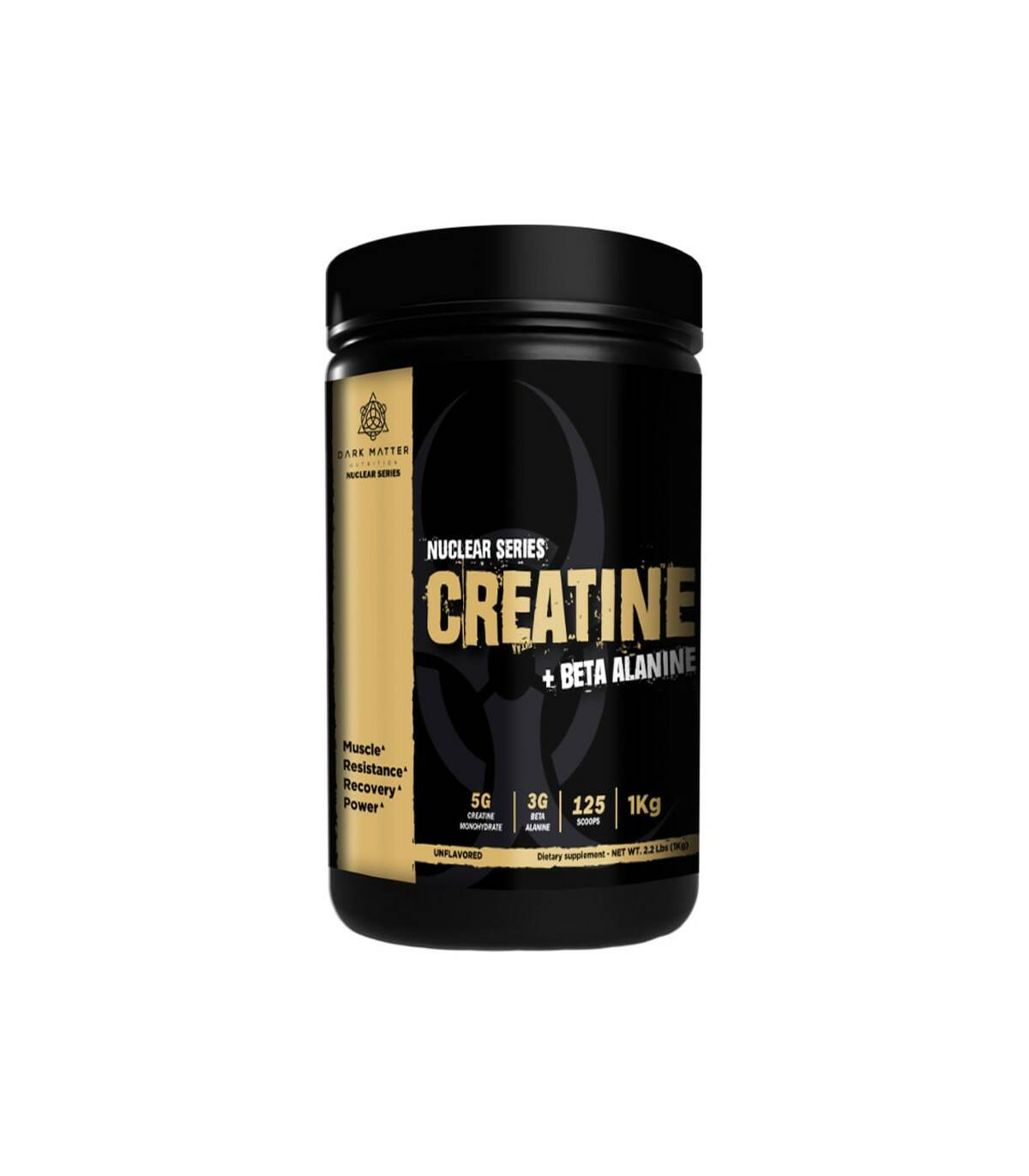 Creatine + Beta Alanine Dark Matter Rendimiento Extremo 125 Servicios 2.2Lb