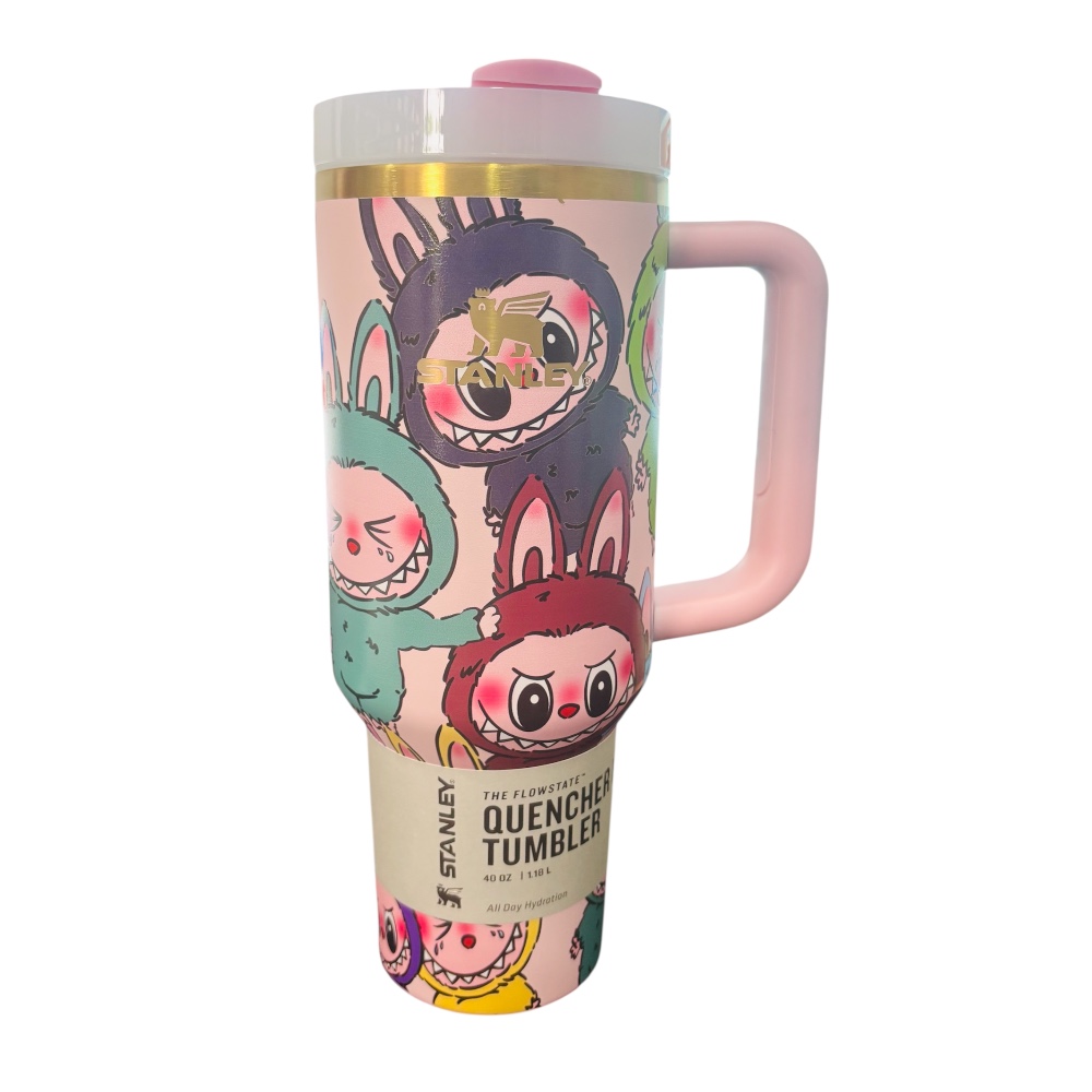 Termo de acero inoxidable Stanley Edición especial Labubu Quencher de ...
