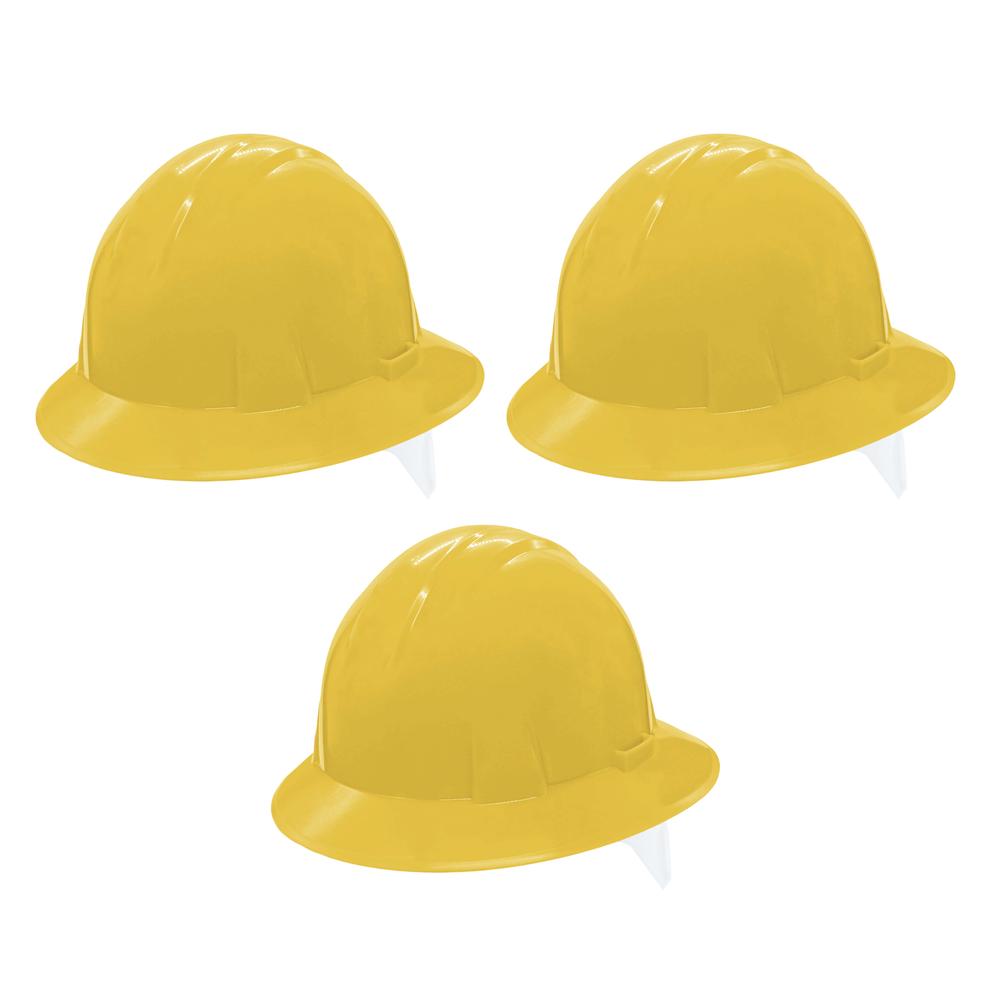 PACK 3 CASCOS ALA COMPLETA AMARILLO MAPLE SAFE