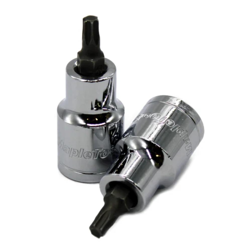 PACK 3 DADOS 1/2'' PUNTA TORX T40 MAPLE TOOLS